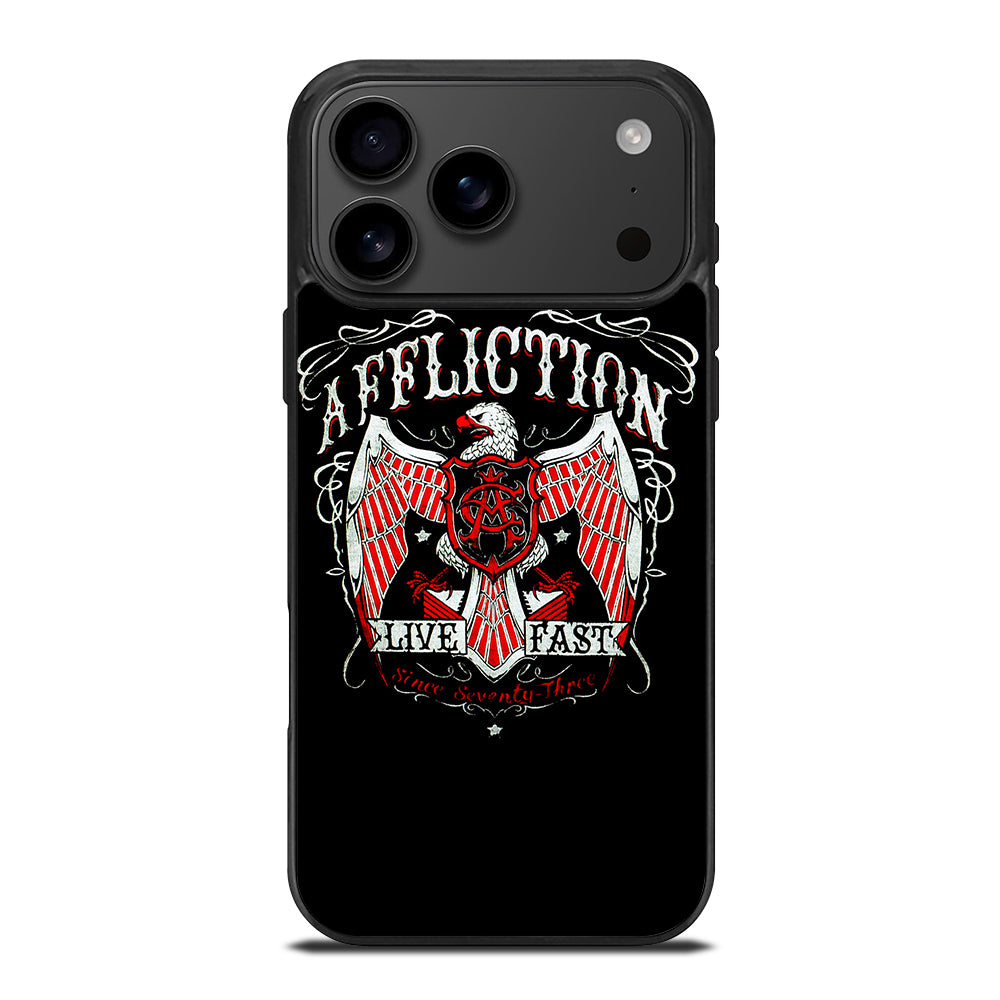 AFFLICTION LOGO 3 iPhone 17 Pro Max Case Cover – casecentro