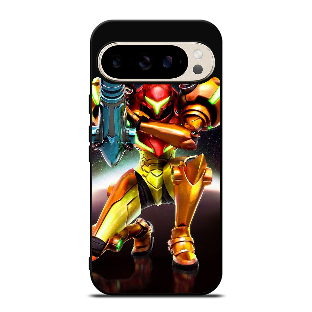 SAMUS ARAN METROID CARTOON Google Pixel 9 Pro Case Cover – casecentro