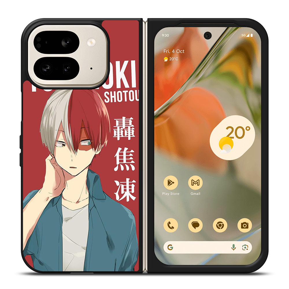 SHOTO TODOROKI COOL MY HERO ACADEMIA Google Pixel 9 Pro Fold Case Cove ...