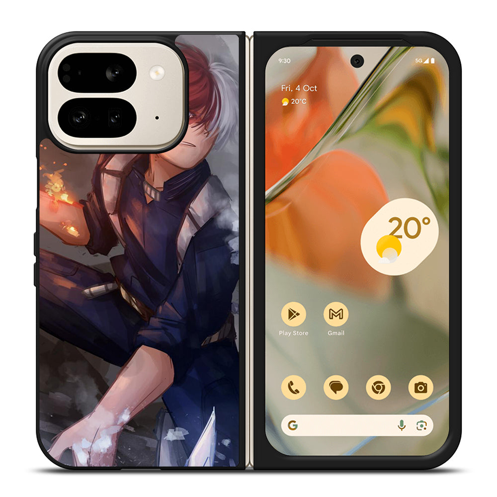 SHOTO TODOROKI MY HERO ACADEMIA MANGA Google Pixel 9 Pro Fold Case Cov ...