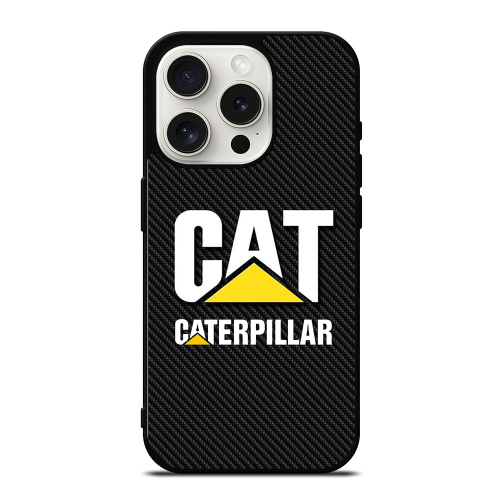 CATERPILLAR CAT CARBON LOGO iPhone 15 Pro Case Cover – casecentro