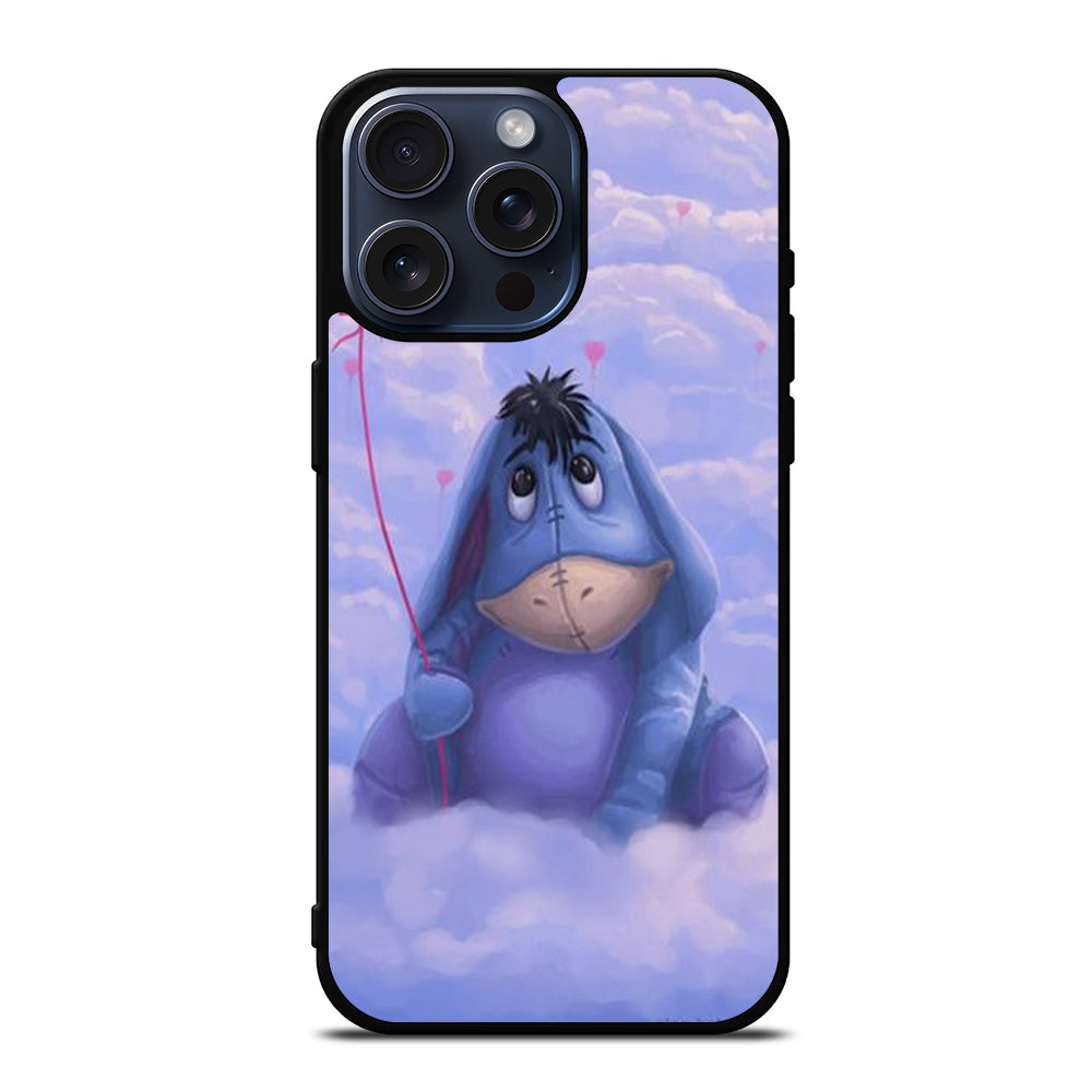 EEYORE DONKEY BALLOON CARTOON iPhone 15 Pro Max Case Cover – casecentro