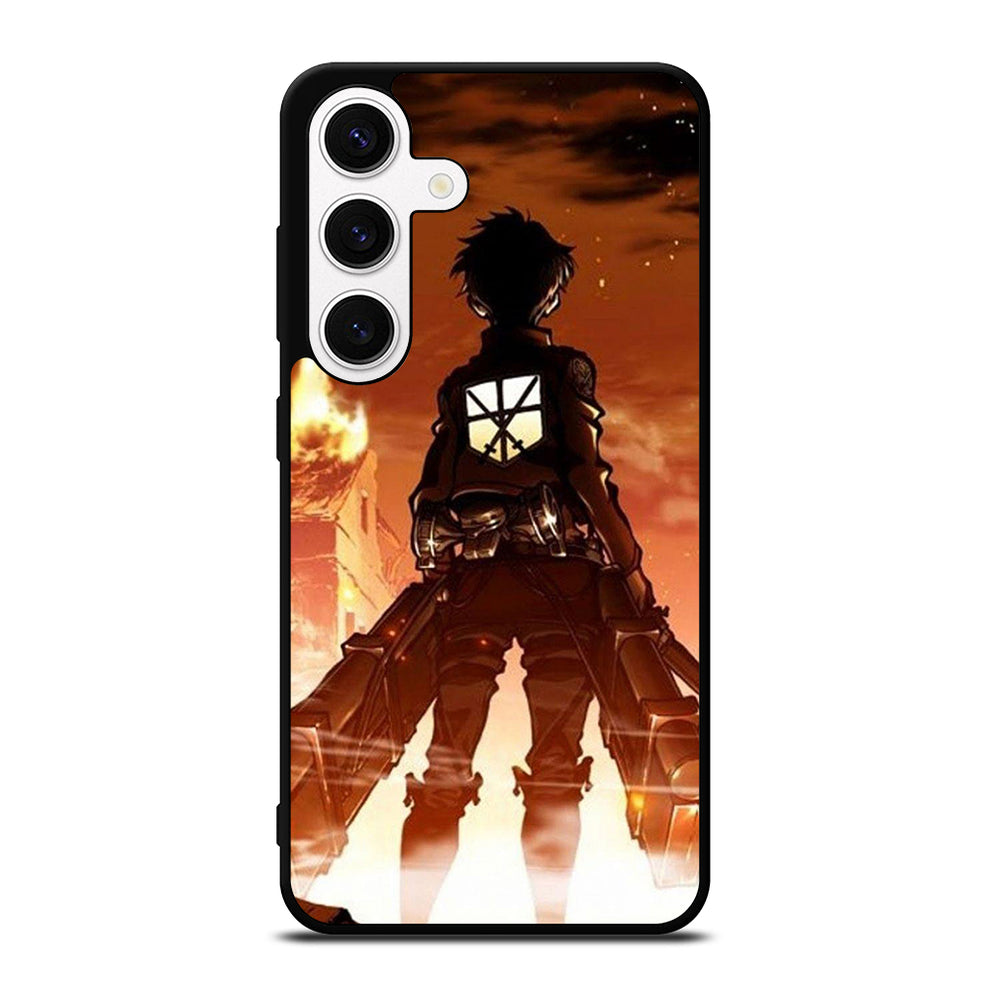 EREN YEAGER ATTACK ON TITAN ANIME Samsung Galaxy S24 Case Cover ...