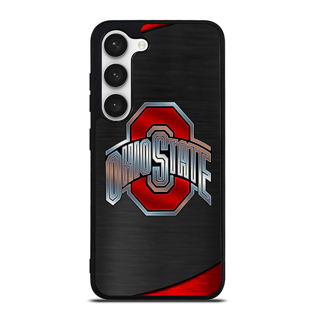 OHIO STATE BUCKEYES METAL LOGO Samsung Galaxy S23 Case Cover – casecentro