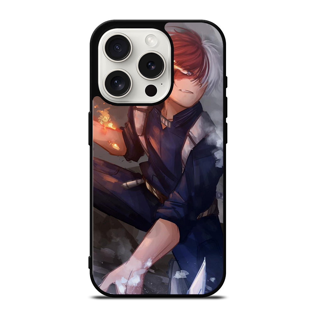 SHOTO TODOROKI MY HERO ACADEMIA MANGA iPhone 15 Pro Case Cover – casecentro